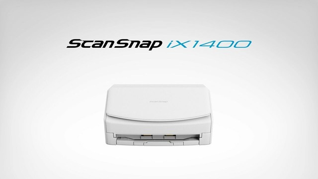 Fujitsu ScanSnap Ix1400 Simple One-touch Button Scanner Mac or PC White ...