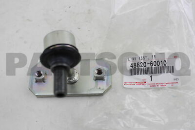 4882060010 Genuine Toyota LINK ASSY, FRONT STABILIZER, RH 48820-60010 ...