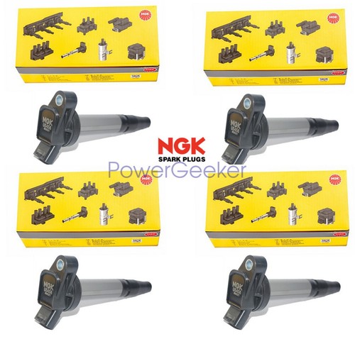 OEM NGK Ignition Coils*4 9091902273 for Toyota Camry Venza 2.5L 2.7L L4 ...