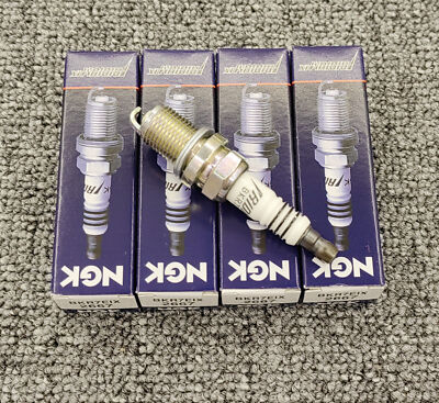 4x NGK 2667 Iridium IX Spark Plugs BKR7EIX for Audi BMW Honda Civic ...