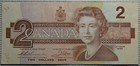 1986 Bank of Canada $2 2 Dollar paper money bank note | eBay