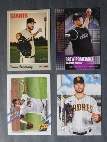 Drew Pomeranz 4 Card Lot | eBay