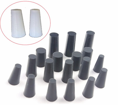 Silicone Rubber Conical Stopper Plugs Cone Sealing Bungs Ends Cover ...