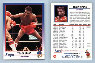Tracy Spann #242 Kayo Boxing 1991 Trading Card | eBay