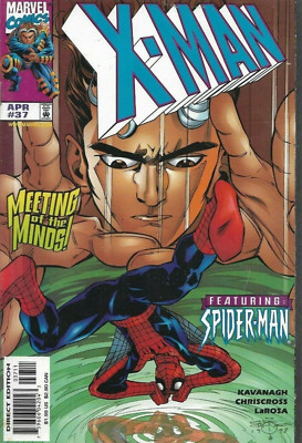 X-Man #37 Comic 1998 - Marvel Comics - Spider-Man X-Men Nate Grey ...