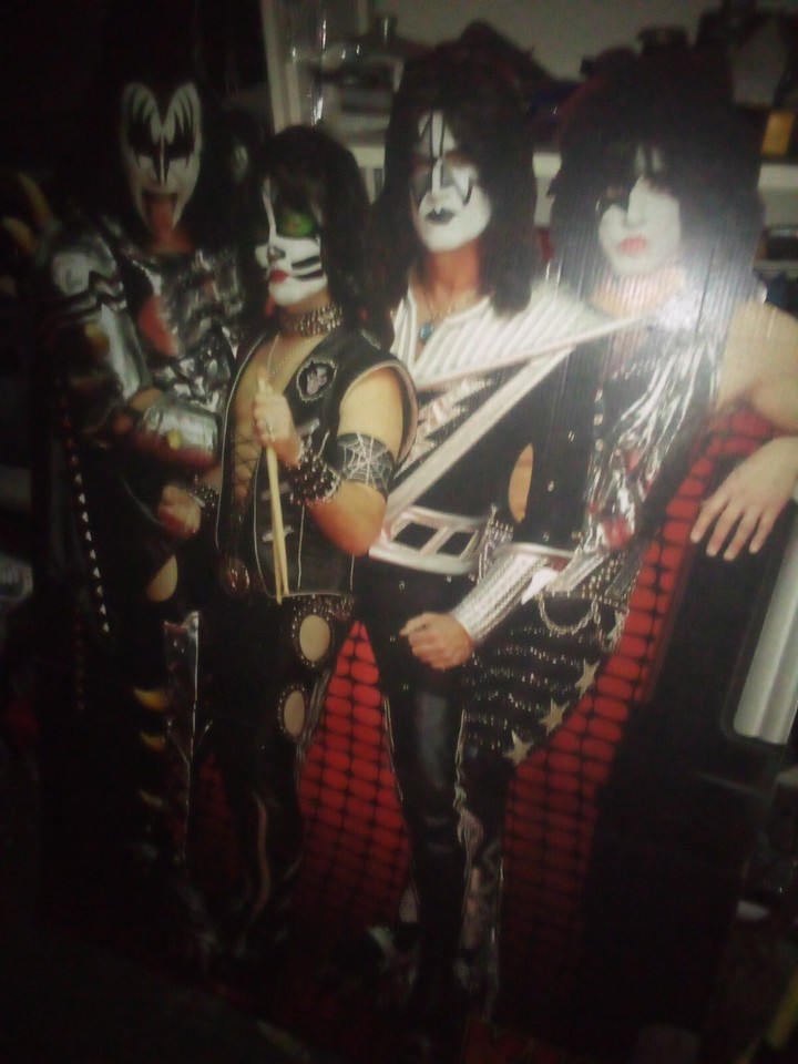 KISS GROUP Life-Size Cardboard Cutout Standup Standee Poster | eBay