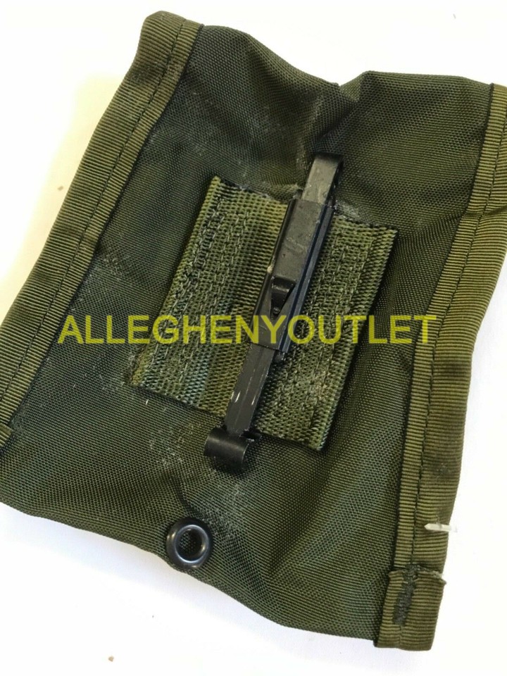 QTY (2) USGI Army Military 1st First Aid Compass ALICE Pouch LC 2 OD ...