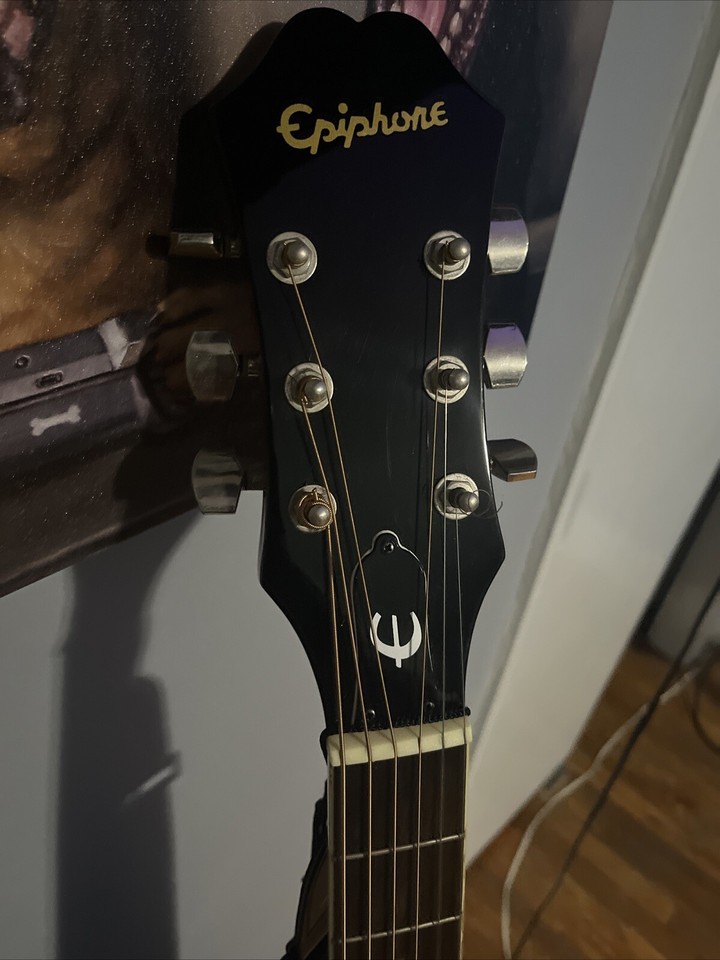 Epiphone PR-4E Acoustic-Electric Guitar (CP1009966) | eBay
