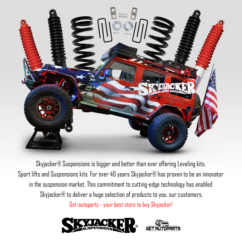 Skyjacker 4" Susp Lift System with Nitro Shocks 69-72 for GMC K25/K2500 ...