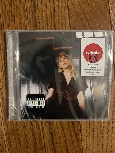 Taylor Swift Folklore Target Exclusive MISPRINT COVER CD NEW & SEALED ...