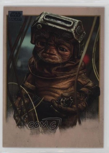 2024 Topps Chrome Star Wars Galaxy Babu Frik Little Droidsmith #75 2k3 ...