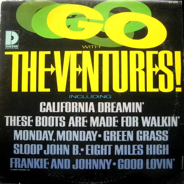 The Ventures Go With The Ventures NEAR MINT Dolton Vinyl LP | eBay