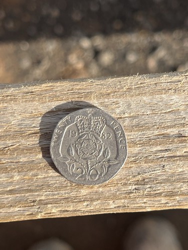 **Genuine & Extremely Rare** 1982 20p Coin. Original First Year Mint ...