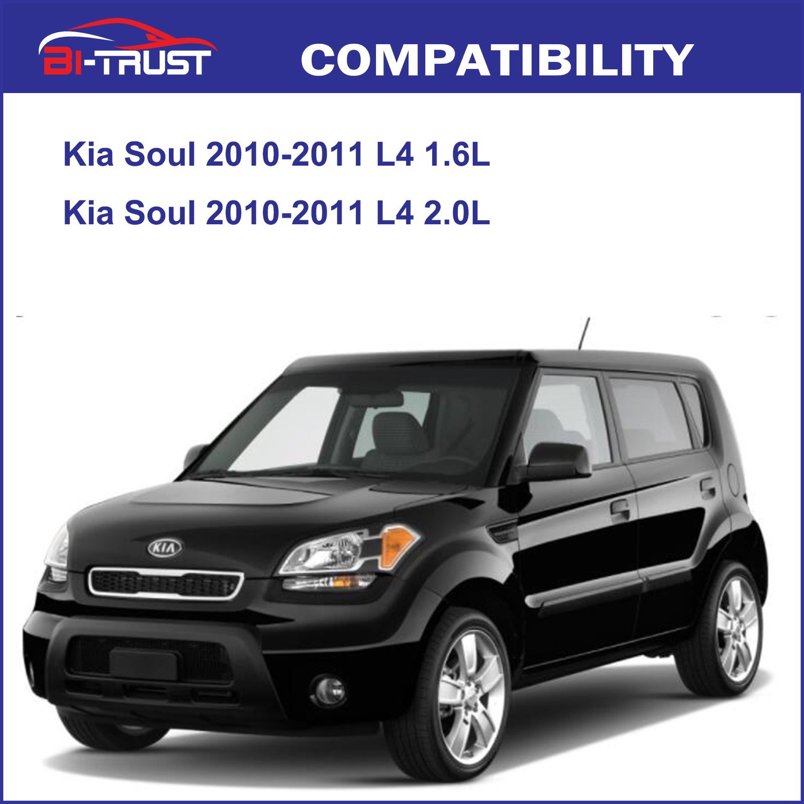 Engine Air Filter for 2010-2011 Kia Soul L4 1.6L 2.0L CA10699 28113 ...