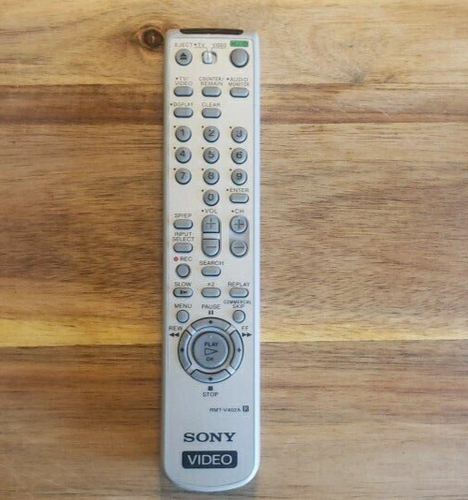 Sony RMT-V402A VCR VHS Player Remote Control | eBay