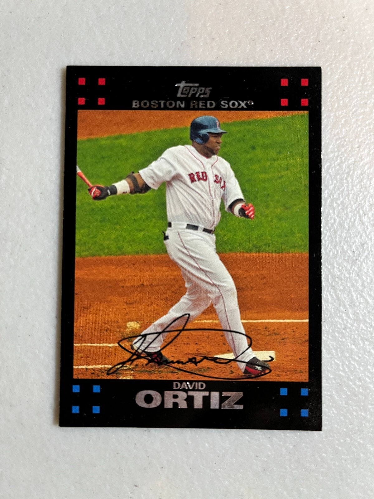 2007 Topps David Ortiz Red Sox Team Set #BOS14 NM | eBay