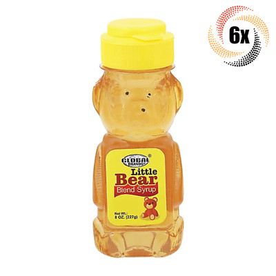 6x Bottles Global Brands Little Bear Blend Syrup | 8oz | Fast Shipping ...