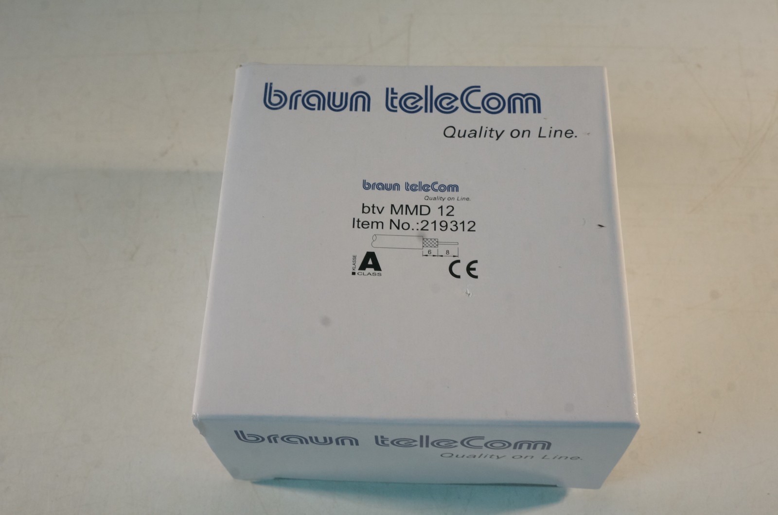 Braun Telecom btv MMD 12 No: 219312 OVP Multimedia Breitband ...