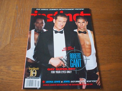Instinct Magazine May 2008 LGBT Gay Mens Interest Fashion Lifestyle ...