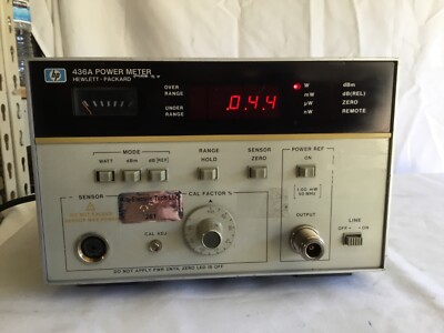 HP Agilent 436A Single Channel Power Meter used | eBay