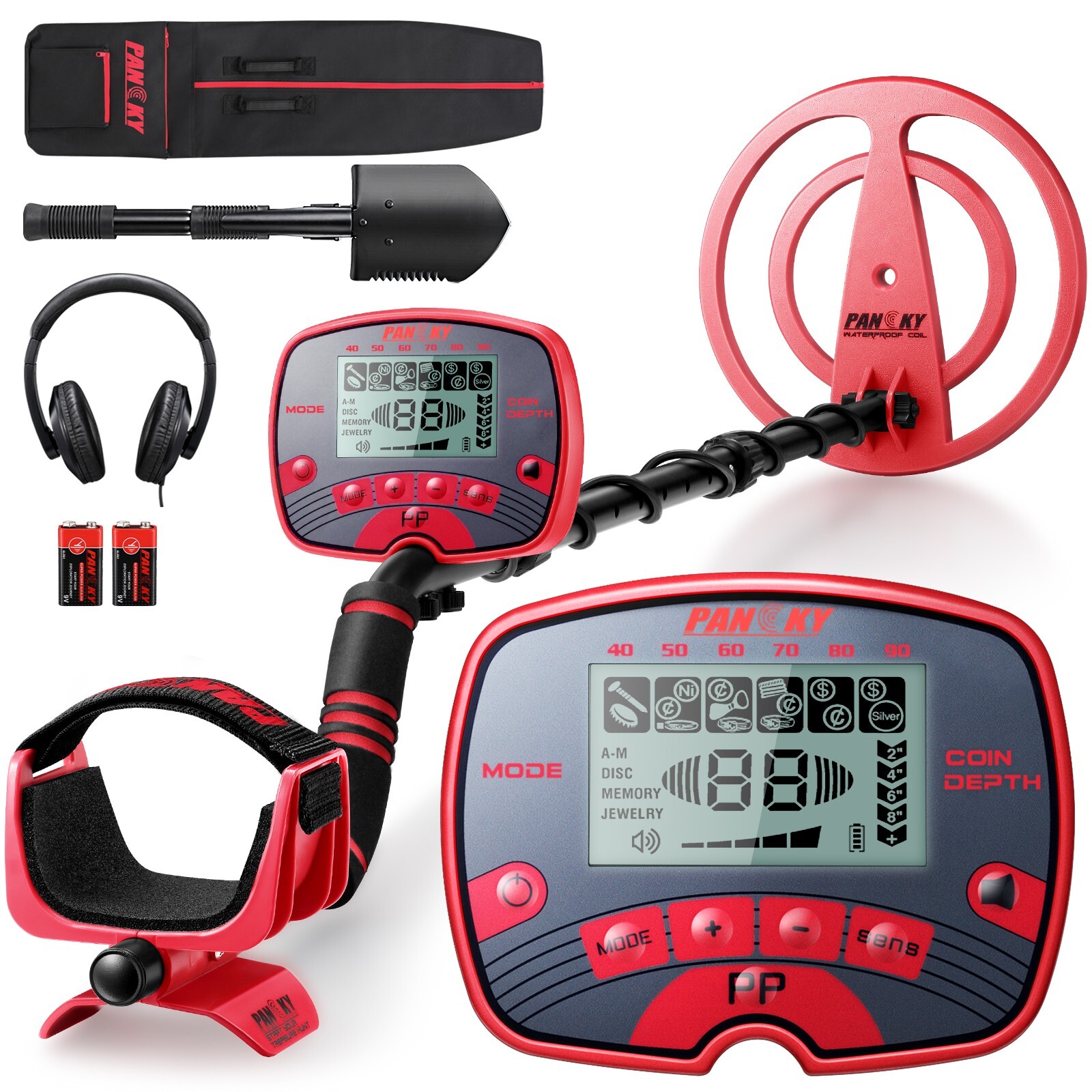 PANCKY Metal Detectors for Adults Waterproof - PK0075-Used | eBay