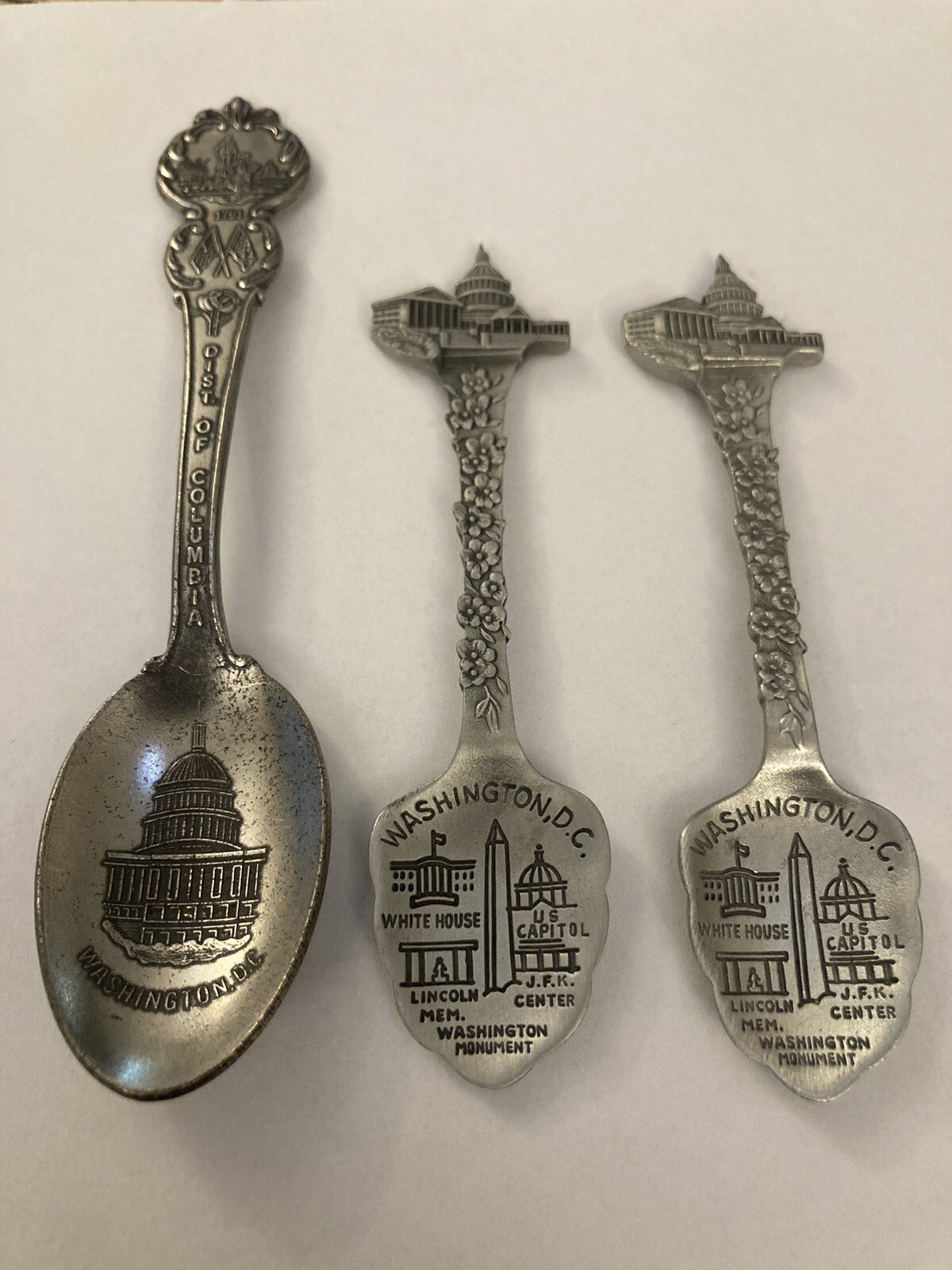 Washington DC 3 Souvenir Spoons! FREE SHIPPING | eBay