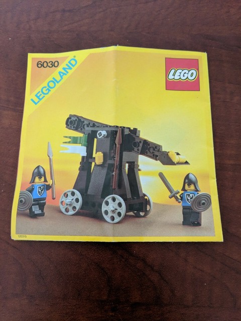 Lego Legoland Castle System Catapult 6030 INSTRUCTIONS BOOK ONLY | eBay