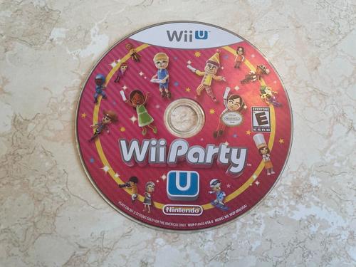 Wii Party U (Nintendo Wii U, 2013) Disc Only TESTED 45496903305 | eBay