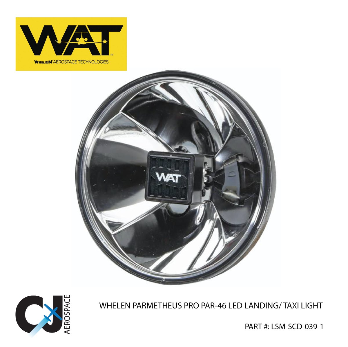 Whelen Led Landing Lights Parmetheus™ DUO Par 36 LED Landing + Taxi