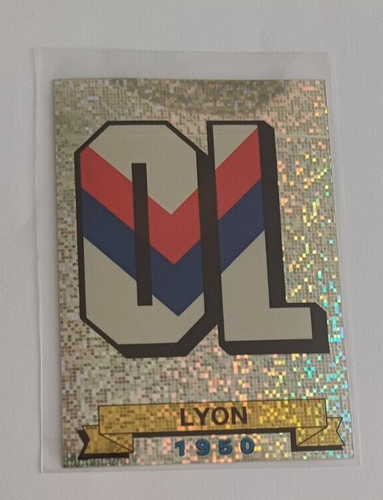 Image Sticker Vignette Cromo n°91 Ecusson Badge Logo OL LYON FOOT 92 ...
