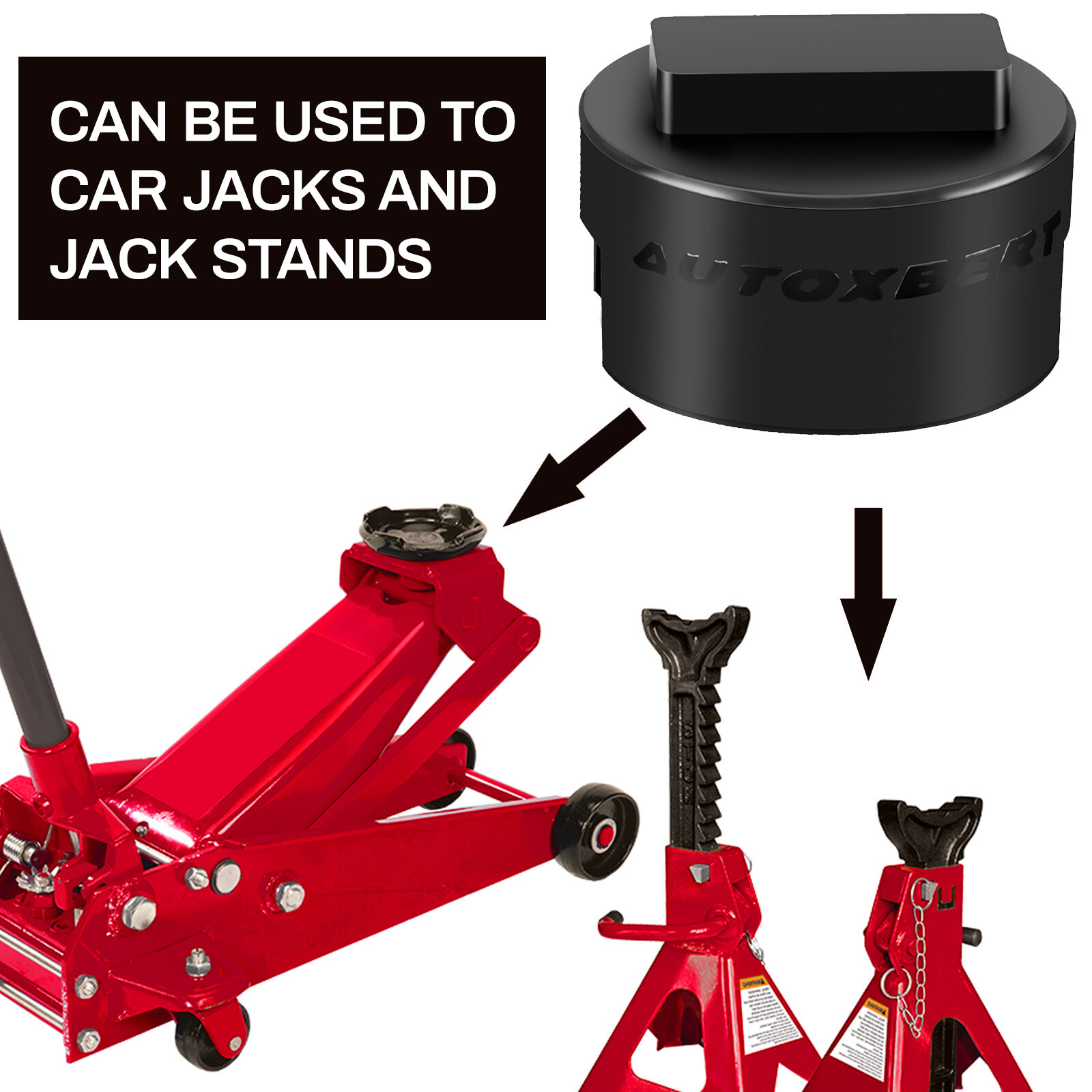 2For BMW 1 3 4 5/7 X Series Floor Jack Stand Pad Adapter Fits 2-3ton ...