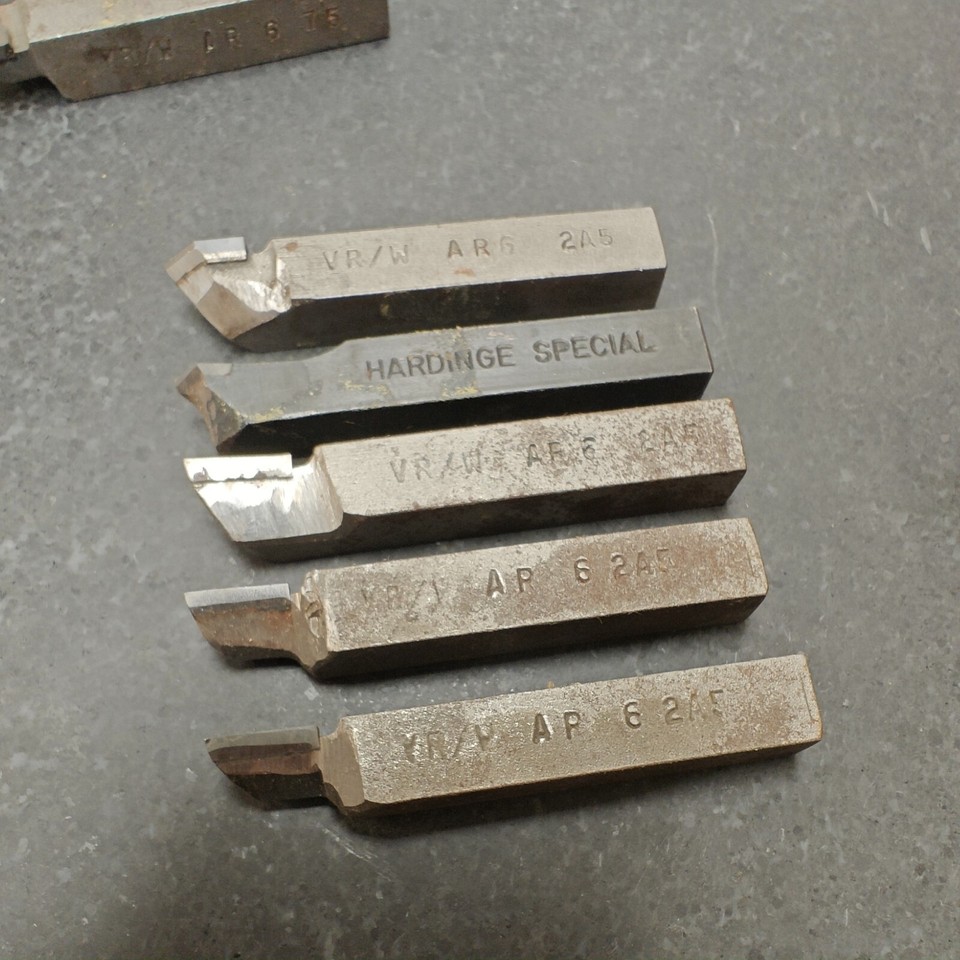 3/8" Brazed Carbide Lathe Bits, 5pc | eBay