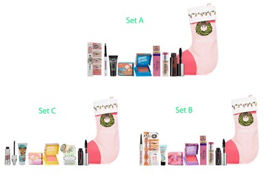 Benefit Christmas Stocking Makeup Sets inc Brow, Face, Eye, Cheeks ...