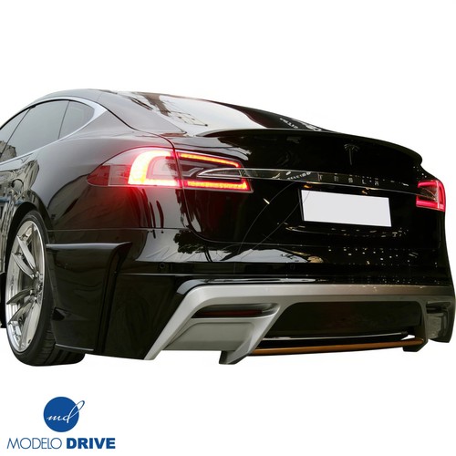 ModeloDrive FRP KKR Rear Lip Valance Model for S Tesla 12-15 ...