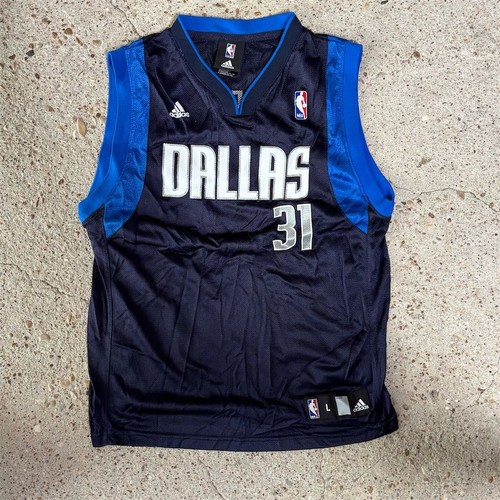 Adidas Kids Dallas Mavericks #31 Jason Terry Basketball Jersey L L Blue ...