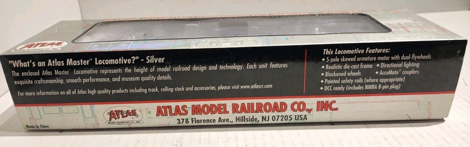 Atlas Master Silver Series HO Scale Dash 8-40C Diesel UNDECORATED | eBay