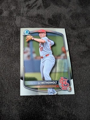 2025 Bowman Chrome Draft JJ Wetherholt | eBay
