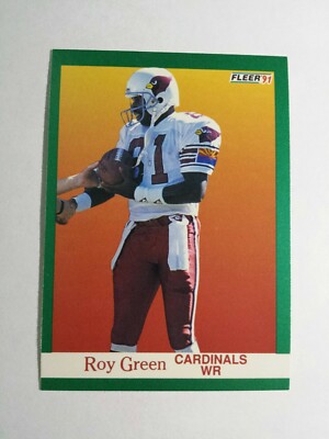 ROY GREEN 1991 FLEER FOOTBALL CARD # 340 C4969 | eBay