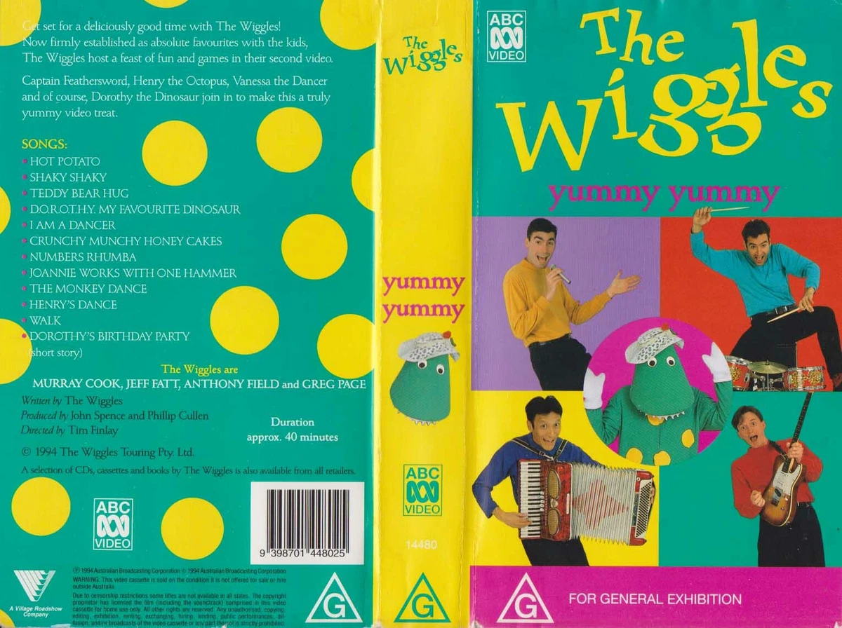 The Wiggles Yummy Yummy Dvd Ebay