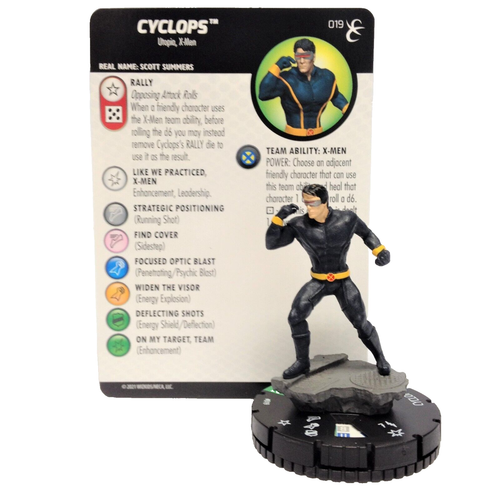 Heroclix Rise and Fall set Cyclops #019 Uncommon | eBay