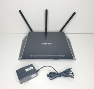 NETGEAR AC1750 R6400 Dual Band Smart WiFi Router Includes Power Cord ...