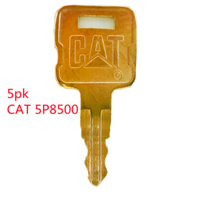 5pc 5P8500 FOR CAT Ignition Keys For Caterpillar Heavy Equipment and ...