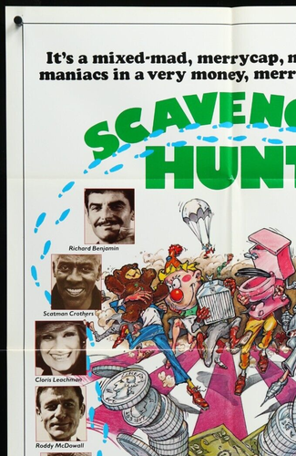 Scavenger Hunt (1979) - original movie poster - Richard Benjamin | eBay