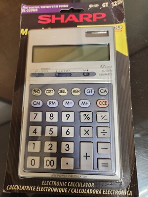 Sharp EL339HB Executive Portable Desktop Handheld Calculator 12-Digit LCD NEW 74000017351| eBay