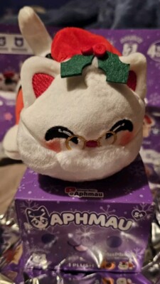 Aphmau Meemeows CHRISTMAS Cat Santa Cat 6" Mystery Plush 2024 Holiday ...
