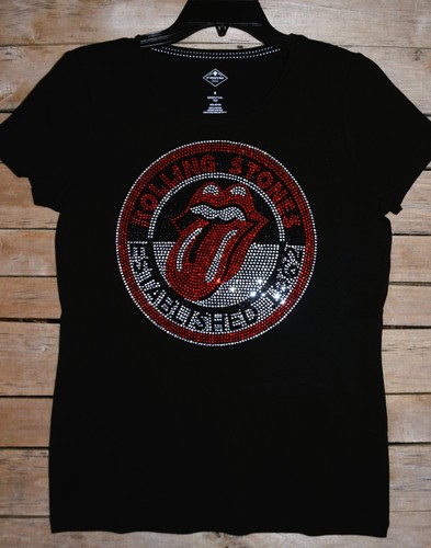 The Rolling Stones rhinestone bling shirt or tank XS S M L XL XXL 1X 2X ...