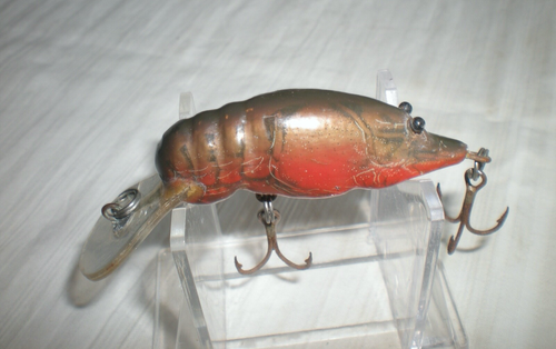 Vintage Bagley Crawfish Lure ~3" Early All Brass Hardware - EX Cond. | eBay