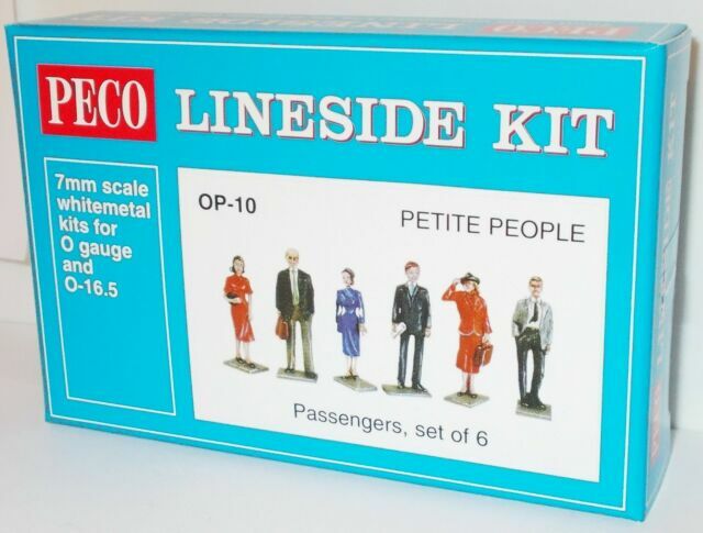 PECO O Gauge Op 10 Lineside Kit 6 X Passengers. in Packet. for sale ...