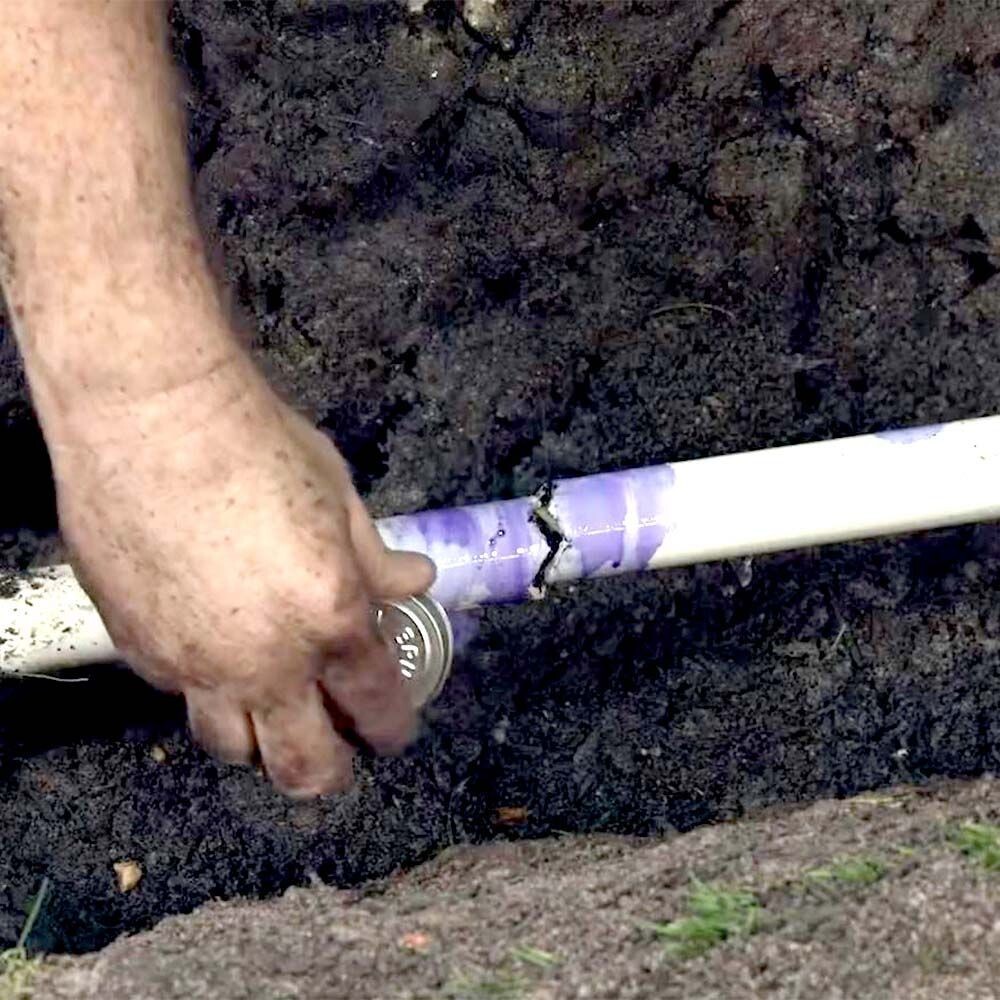 SNAPLOC 6622006 1/2 Inch PVC Pipe Repair Tee with 1/2 Inch Threaded ...