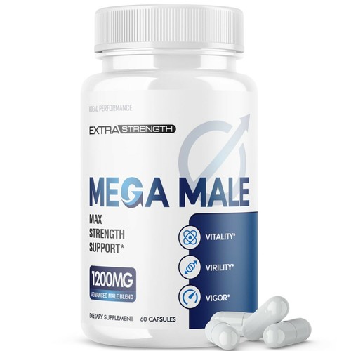 Mega Male Supplement Pills (60 Capsules) | eBay